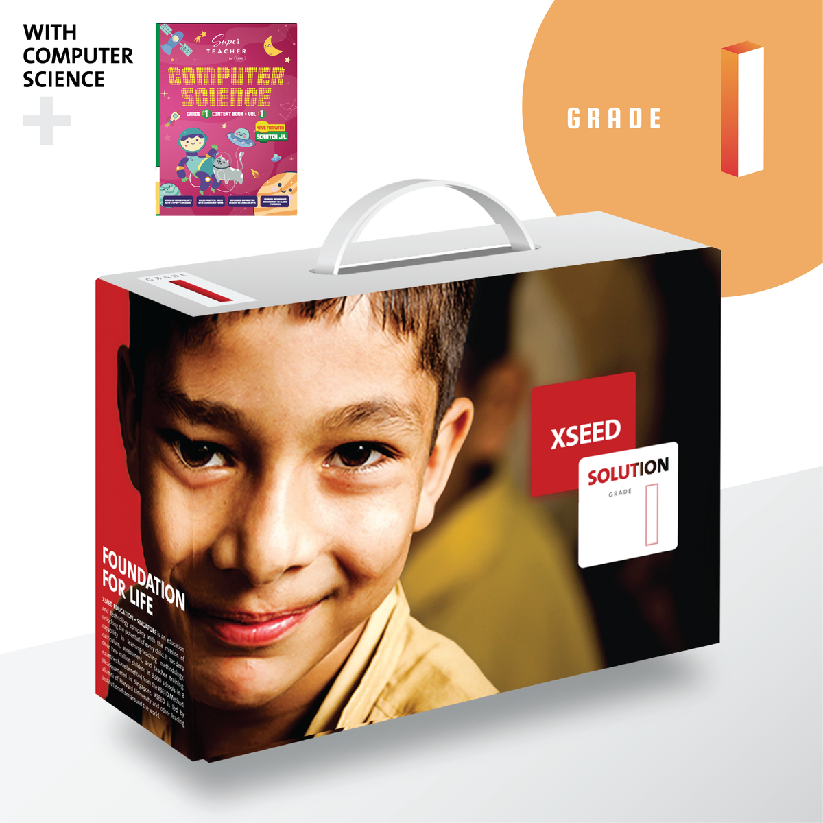 Grade 1 Book Set with Computer Science, XSEED Learnometer, SuperTeache – XSEED EDUCATION (INDIA)